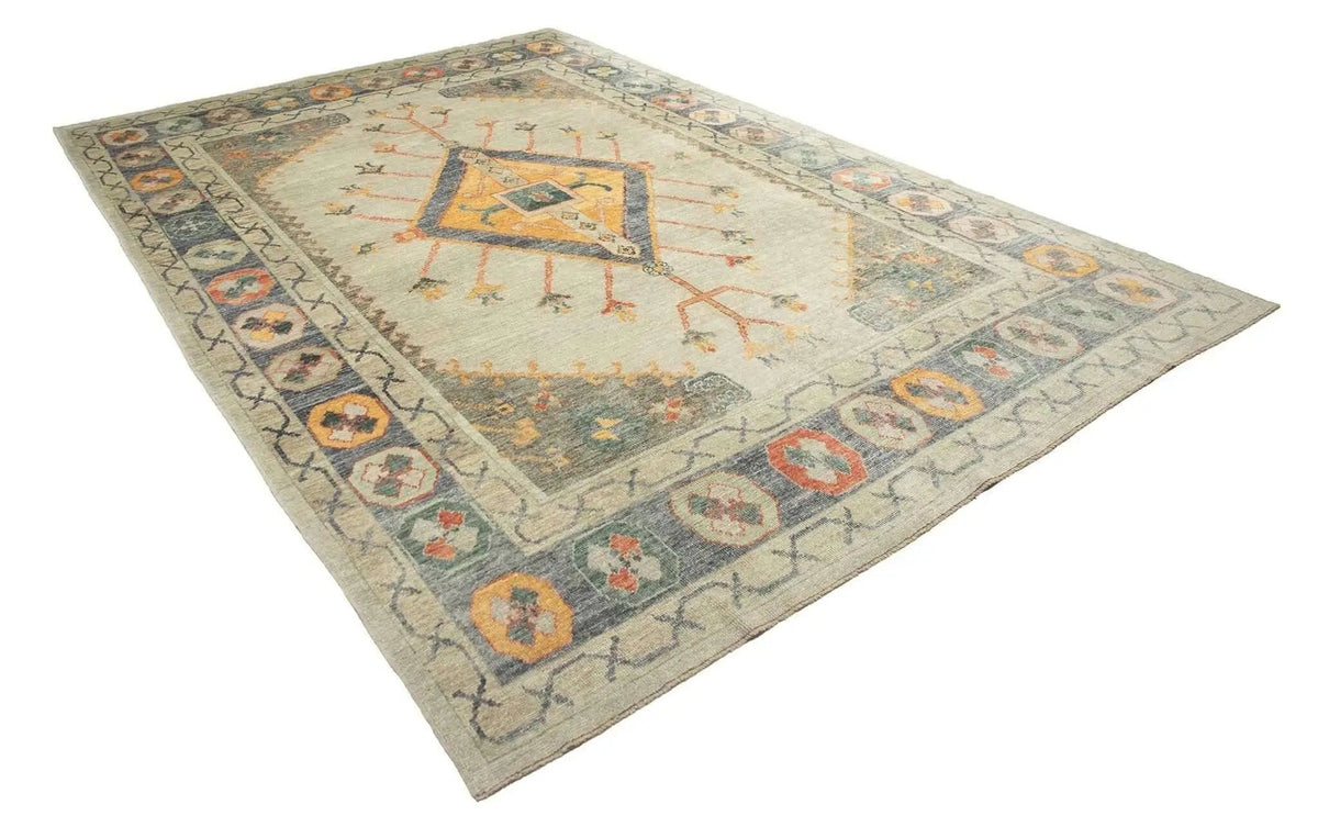 10x14 Modern Turkish Oushak Area Rug